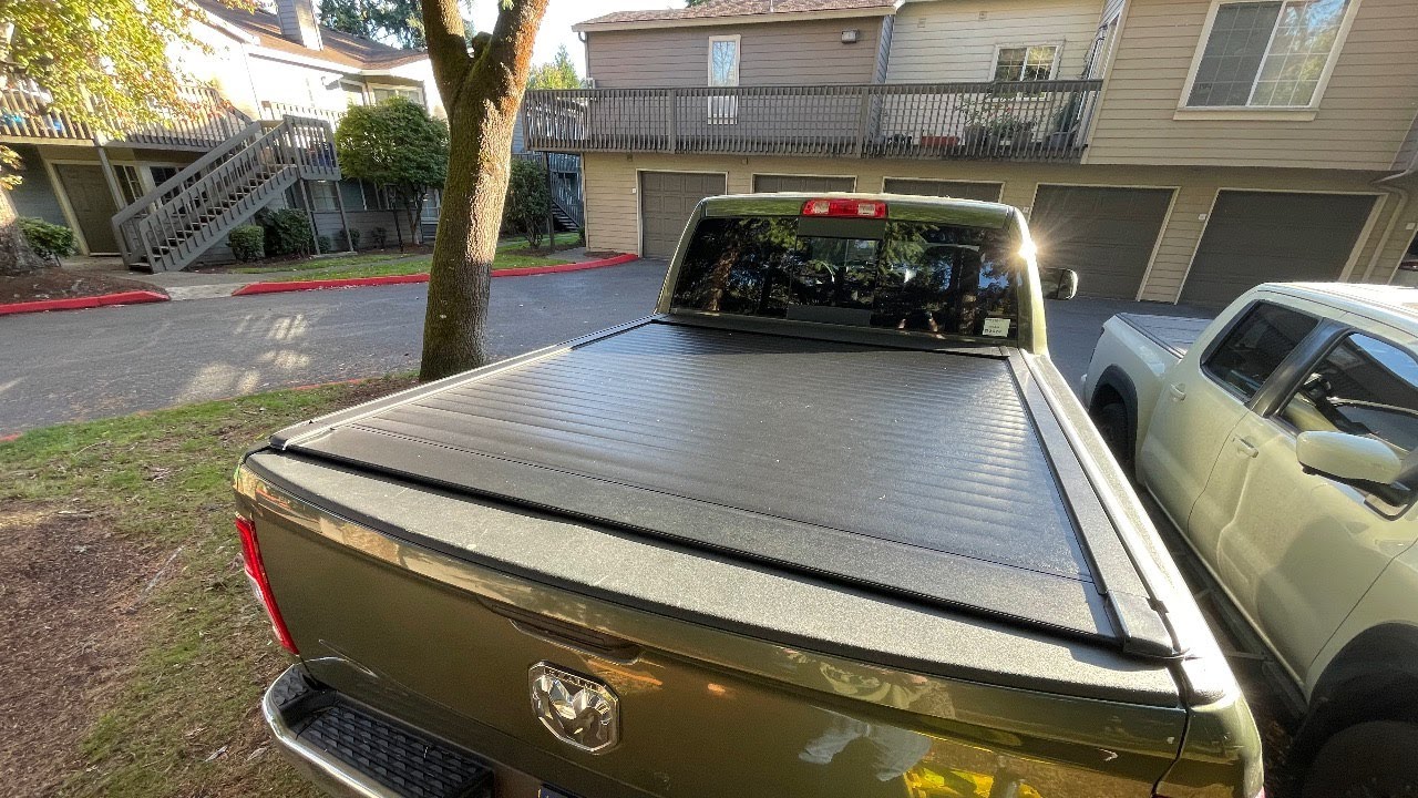 Installation 2021 Ram Powerwagon Pace Edwards UltraGroove Tonneau Cover ...