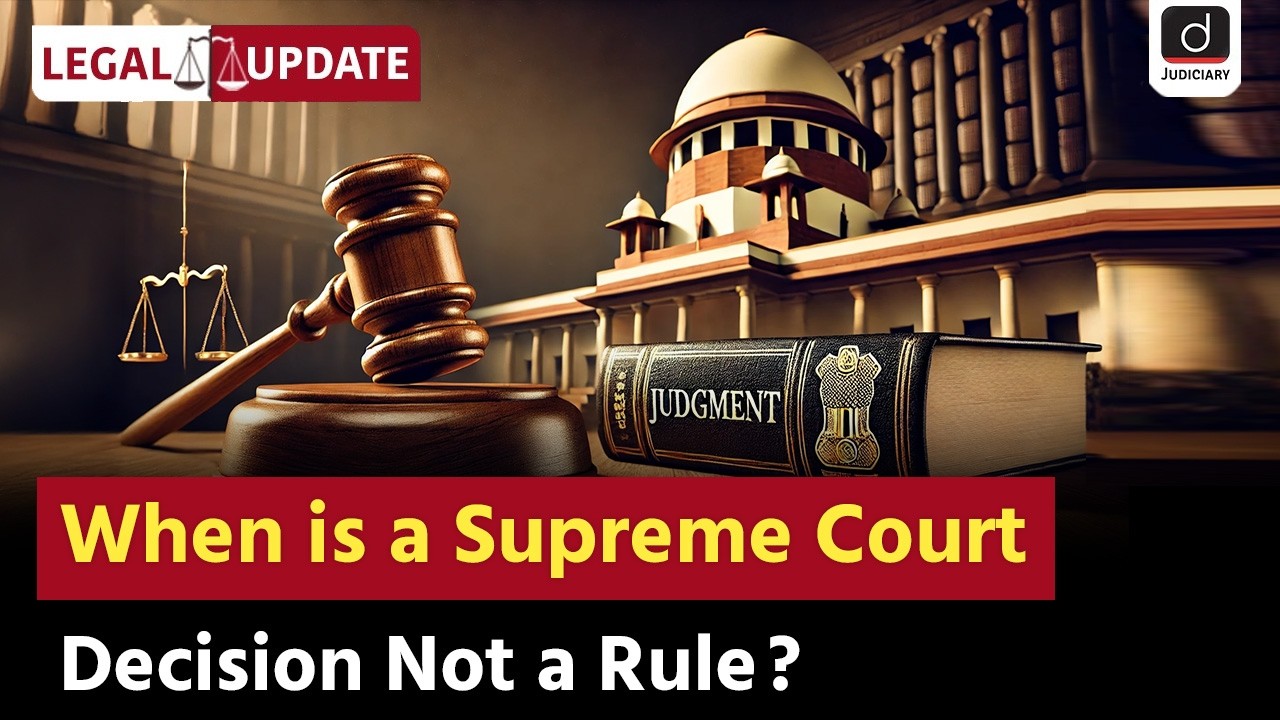 Article 141 of Constitution | Precedent Judgment | Supreme Court ...