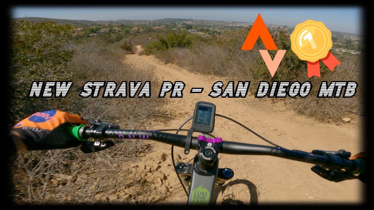 Strava PR Run - San Diego MTB - YouTube