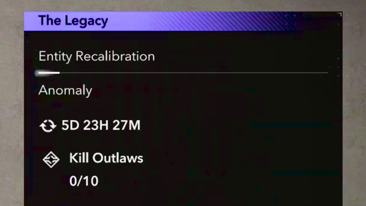 "Kill 10 Outlaws" AC Shadows Anomaly Entity Recalibration - YouTube