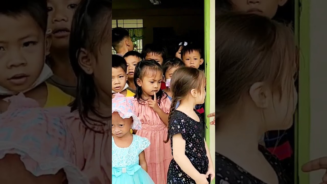 Cute 4 Year Old Girl First Time In The Philippines She Was Shy Cute