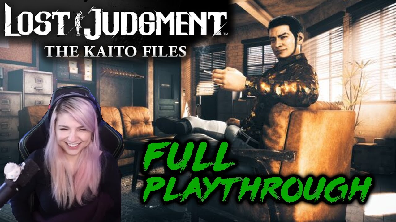 Lost Judgment - Kaito Files DLC Full Playthrough! - YouTube