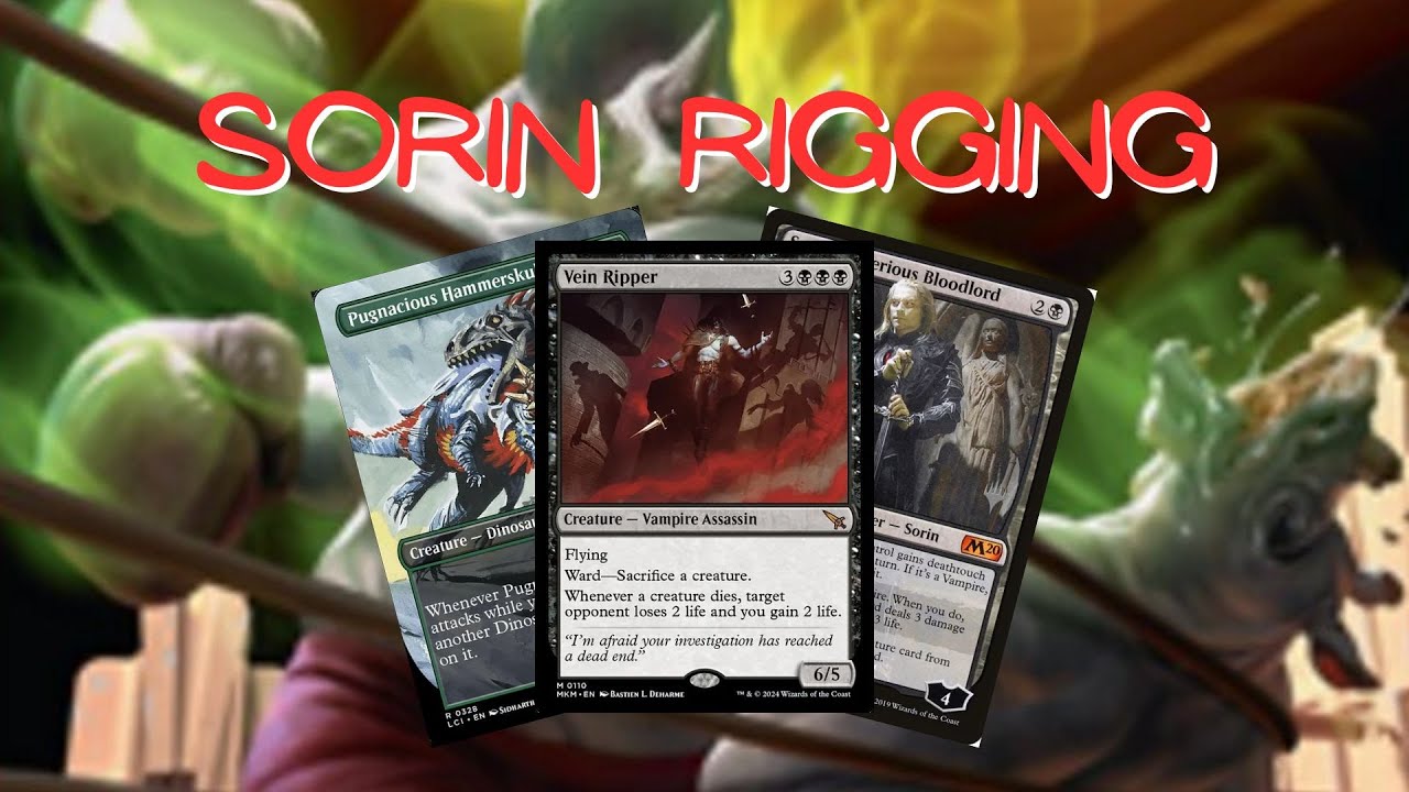 Sorin Fight Rigging | 5/0 Deck Tech | Magic The Gathering | Karlov ...