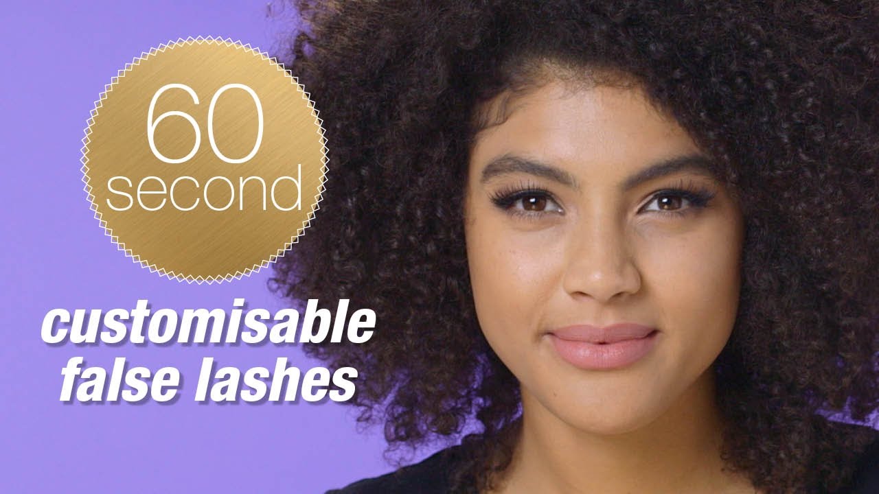 CUSTOMISE YOUR FALSE LASHES | HOW TO MAKEUP TUTORIAL - YouTube