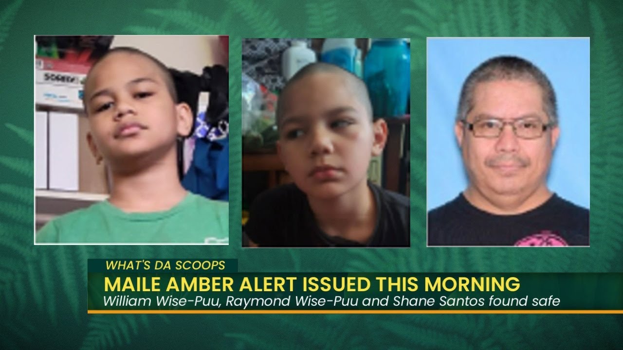 What's Da Scoops: Maile Amber Alert issued - YouTube