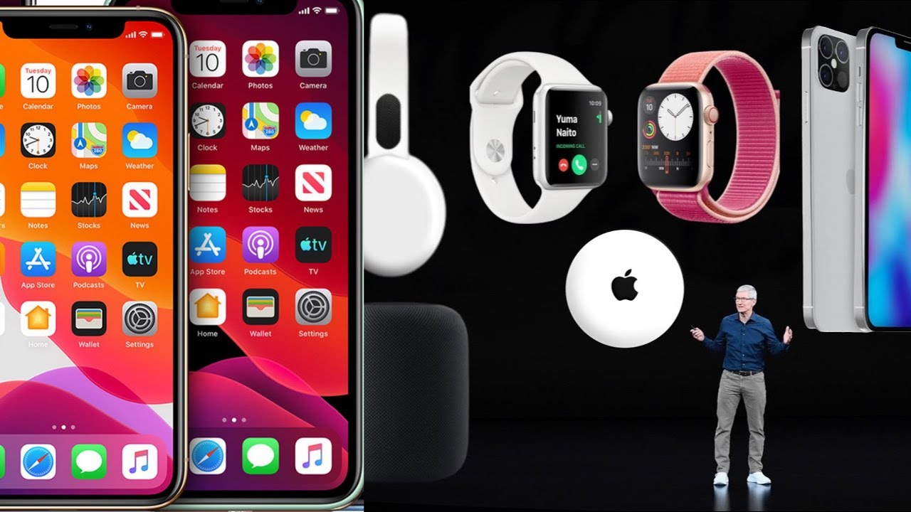 New Apple Products 2020 - iPhone 12, Apple Watch Series 6, "10.8 iPad ...