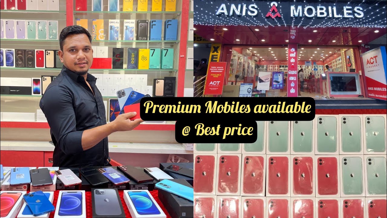 Premium Mobiles available @ Best price | Anis Mobile | Madurai - YouTube