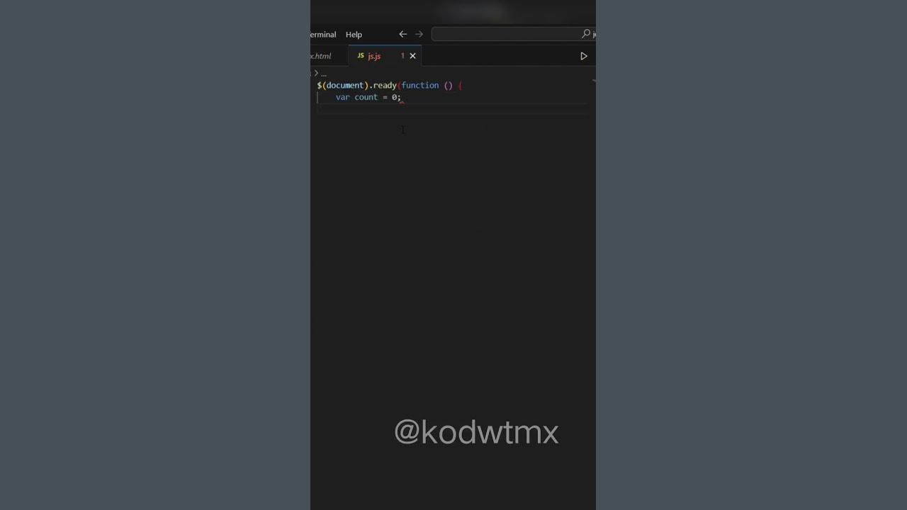 Jquery Tutorial Basics Jquery Project Counter App In Jquery Webdevelopment Coding