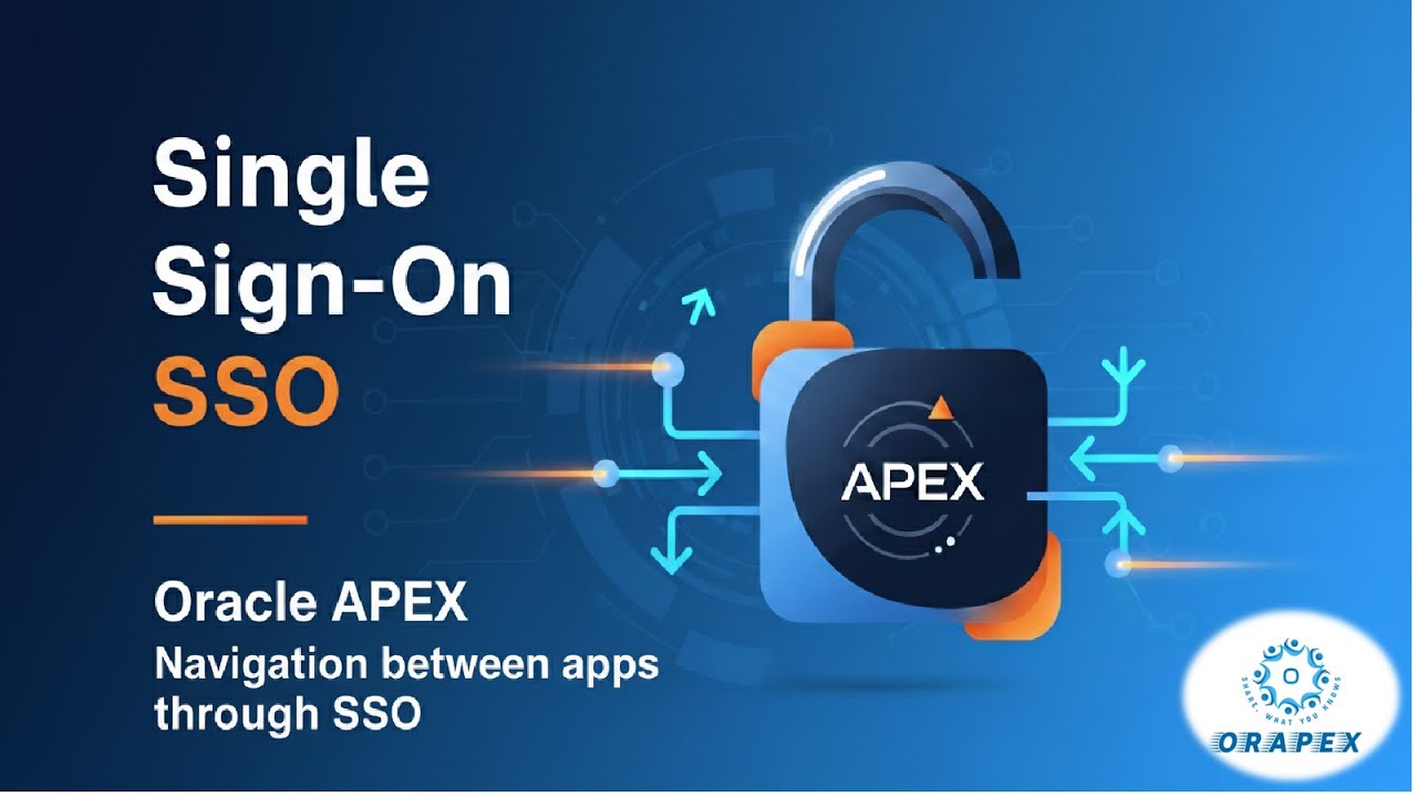 Oracle Apex- Session Sharing || Navigation among apps || Rejoin an ...