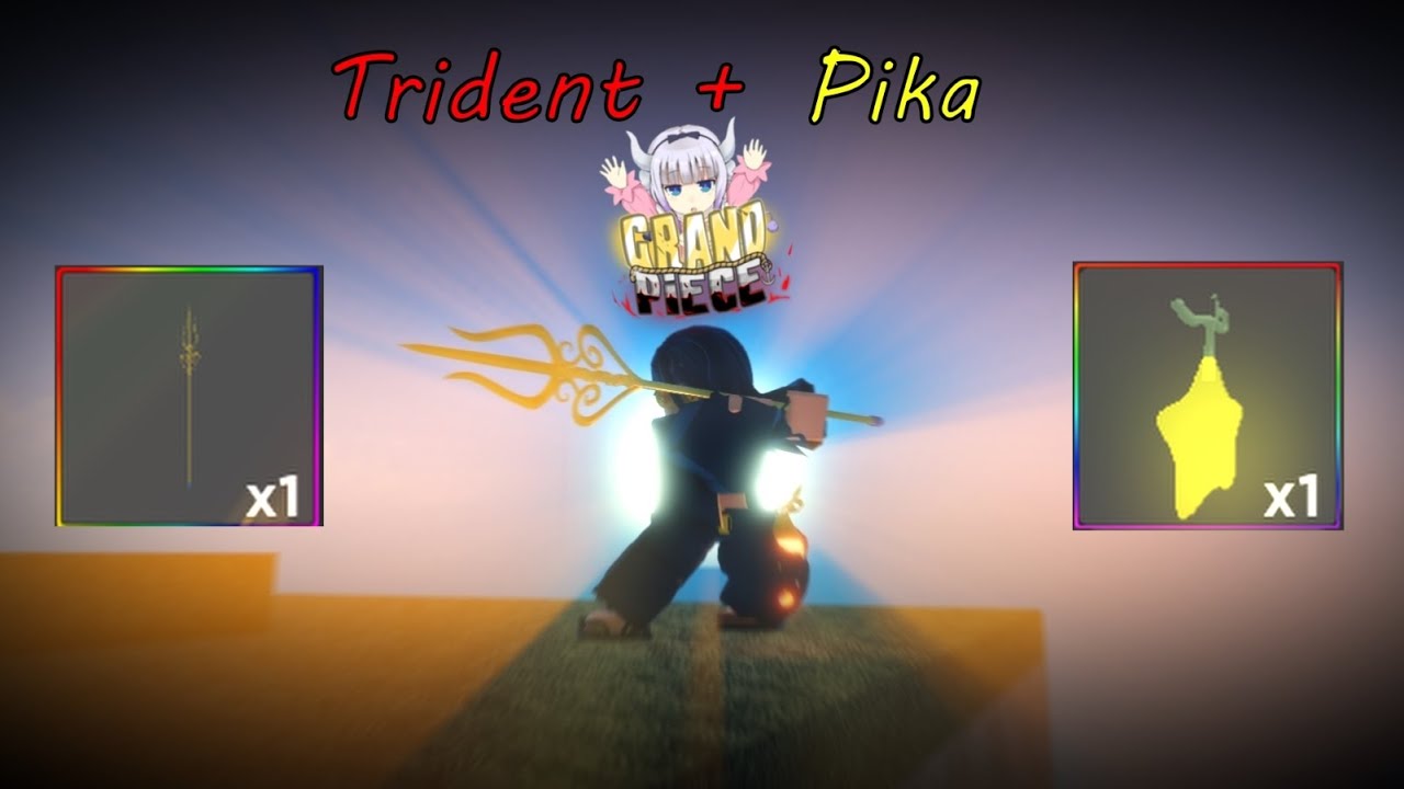 Grand Piece Online 1v1's With Trident And Pika - YouTube