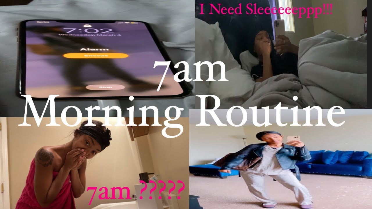 MY 7 AM MORNING ROUTINE ... YES 7 AM HONEY - YouTube