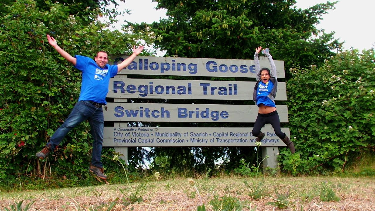 Galloping Goose Trail 100km Run For Cancer June 2016 - YouTube