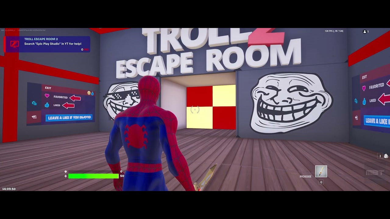 How YOU Can Complete Levels 1,2,3,4,5 in Fortnite TROLL ESCAPE 2 by ...