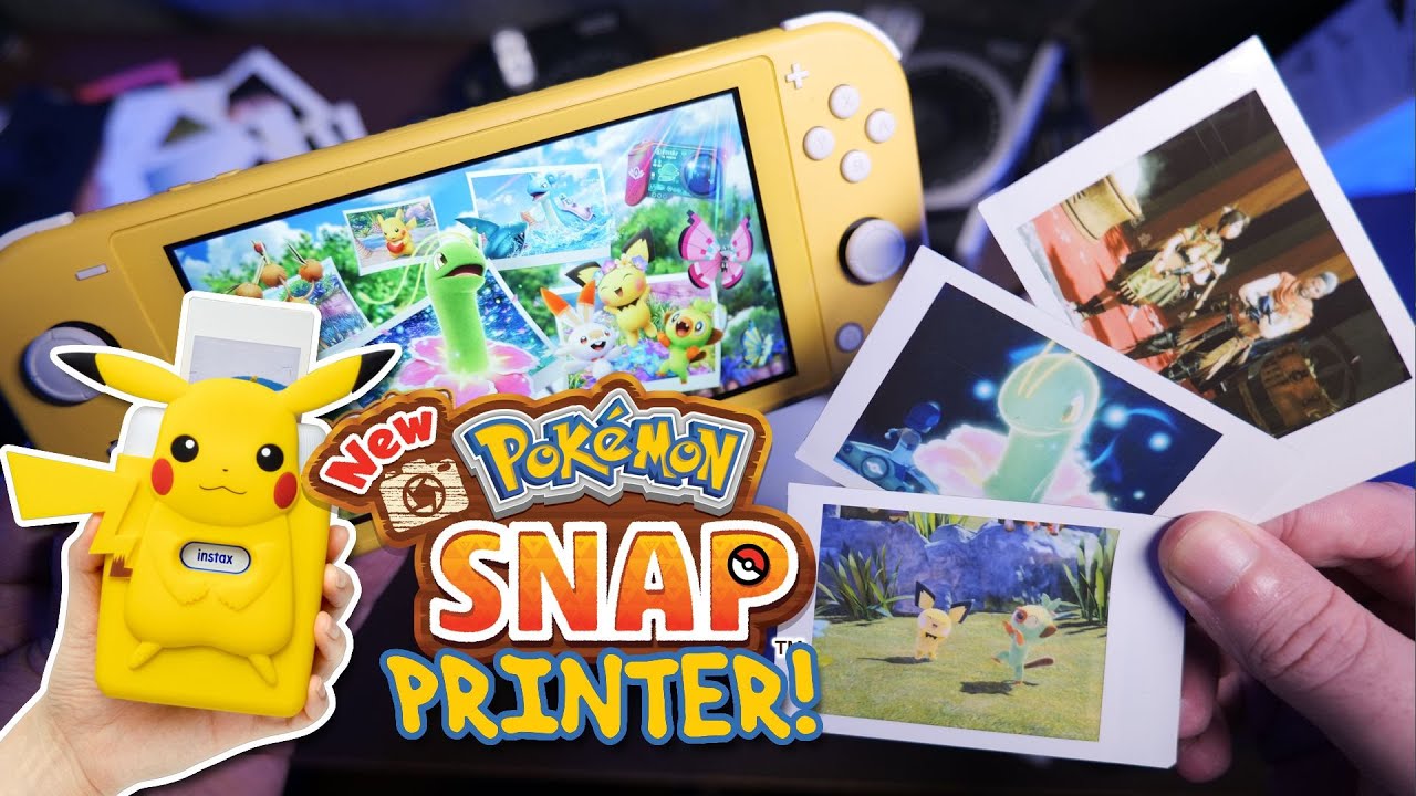 Pokemon Snap Printer TESTED - YouTube