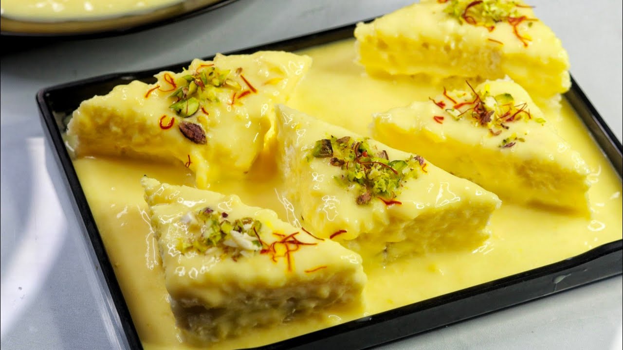 10 Minutes Dessert | Bread Malai Dessert Recipe | Instant Malai Cake ...