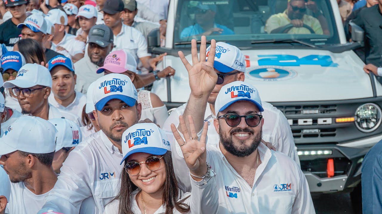 Caravana Mao y Puerto Plata - Luis Abinader #jrm #prm #JuventudL24 ...