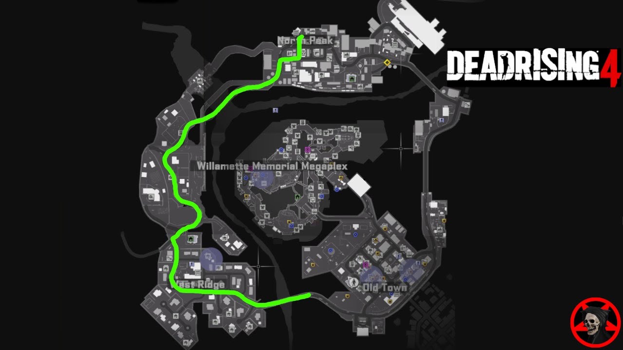 Driving Across the Map of Dead Rising 4 as Fast as I can - YouTube