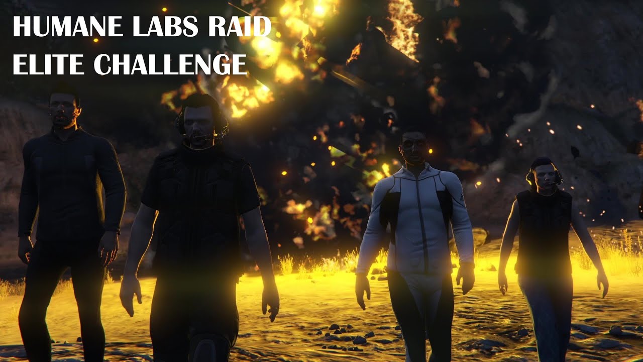 GTA Online Humane Labs Raid Elite Challenge Pilot POV - YouTube