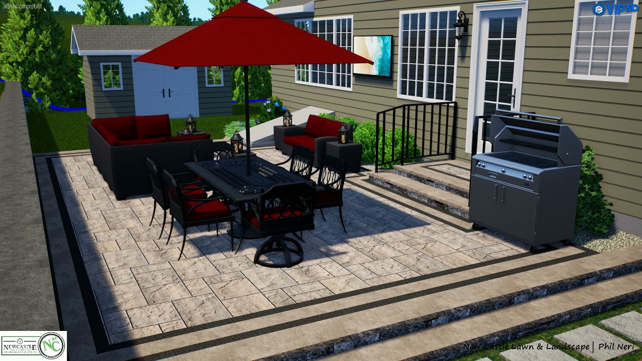 Ray Paver Patio Project - YouTube