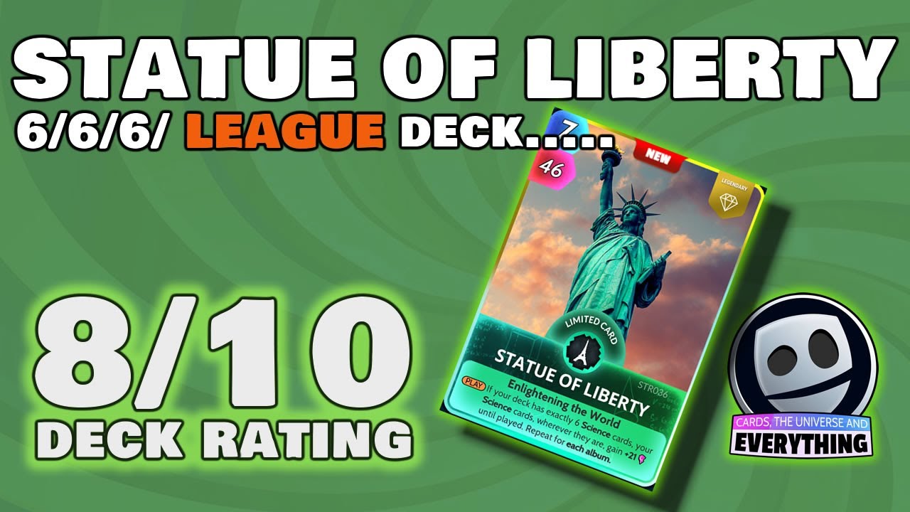 The Statue Of Liberty Deck - Cards Universe & Everything - YouTube