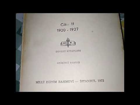Hristiyanlığı Müslümanlığı Budizmi bir yana bırakarak basitleştirilmiş bir dünya dini Nutuk Sayfa713