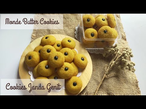 KUE KERING 2021 UNIK | COOKIES JANDA GENIT RASANYA SEPERTI MONDE BUTTER COOKIES
