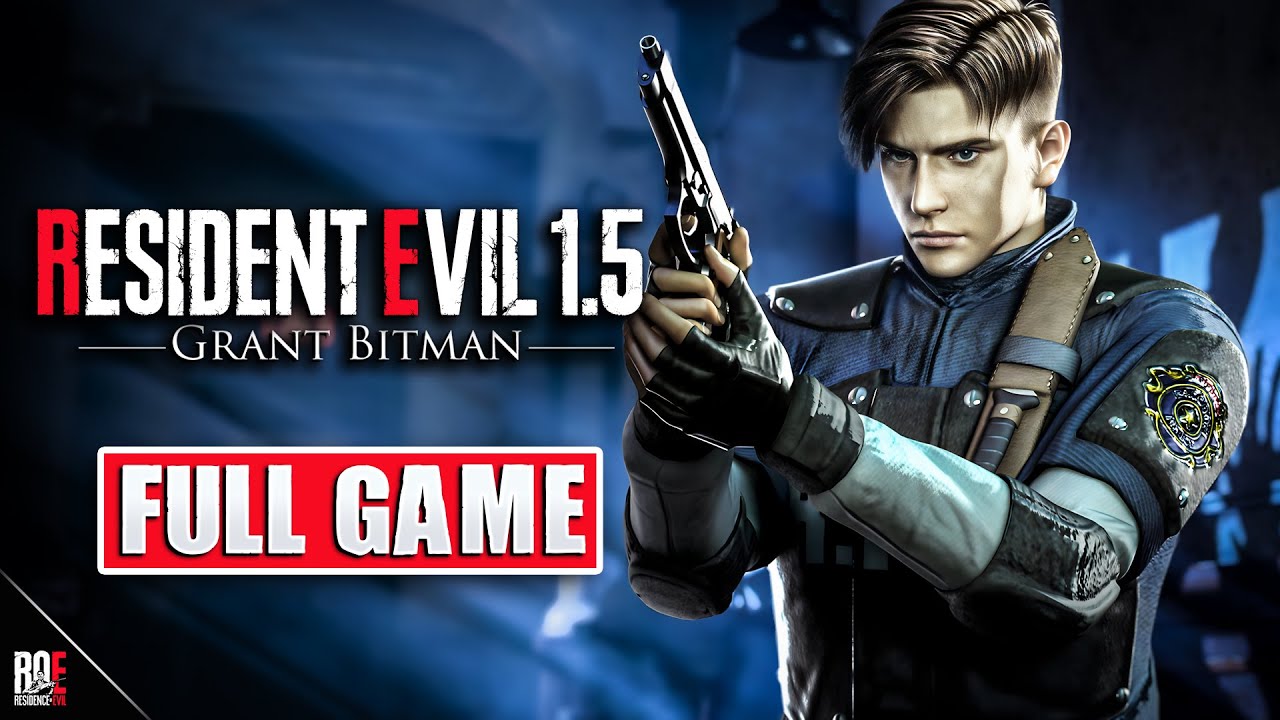 RESIDENT EVIL 1.5 (2025) | Full Gameplay Walkthrough - LEON Scenario ...