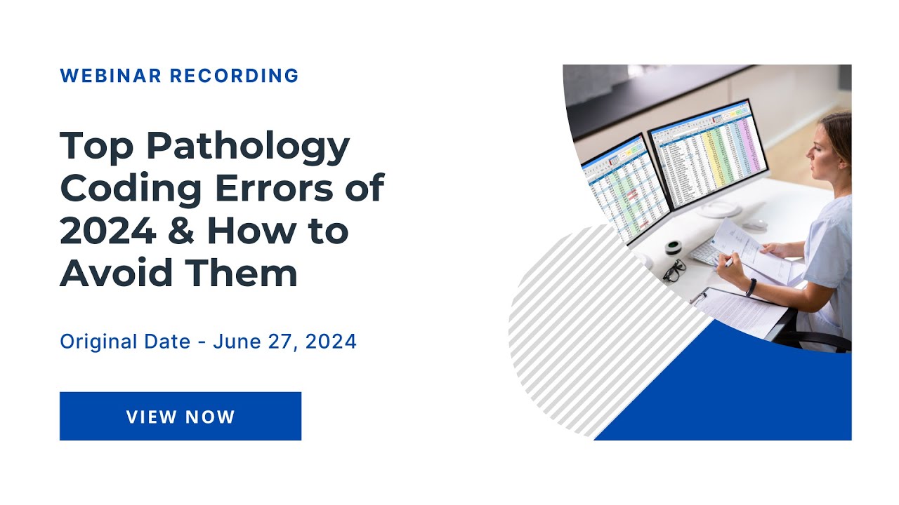 Top Pathology Coding Errors of 2024 & How to Avoid Them - YouTube