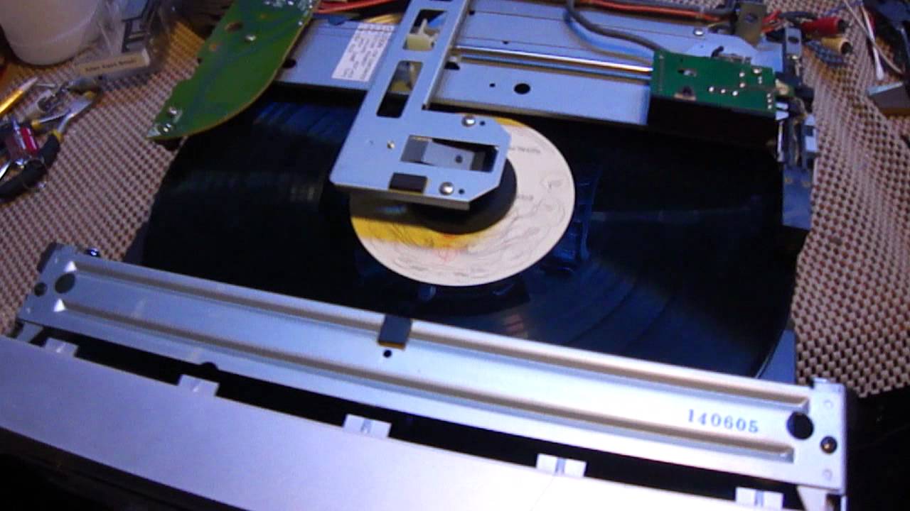 Sharp Optonica RP-117H Linear Tracking "Both Sides Play" Mechanism ...