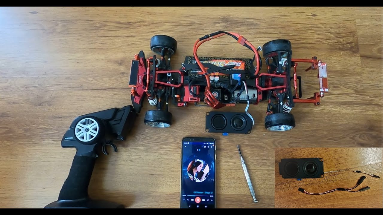 M-T Sound Kit Rc Model Sound Kit (Bluetooth MP3) - YouTube