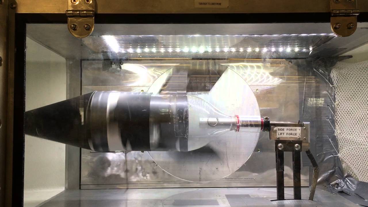 Water Rocket Wind Tunnel Test - YouTube
