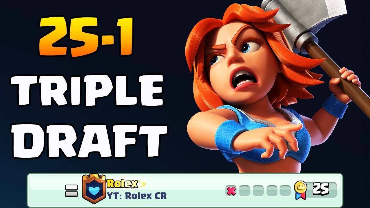 25-1 in the Triple Draft Tournament!!! - YouTube