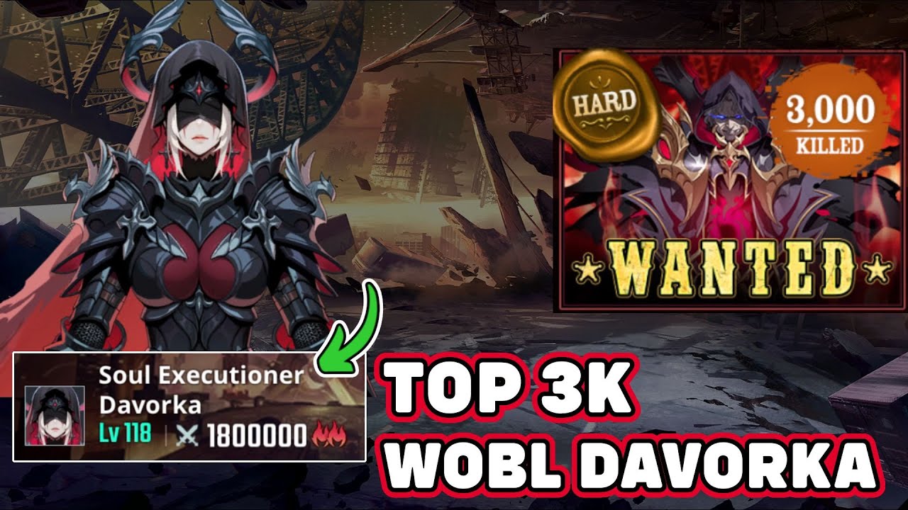 [TOP 3K] Hard Mode Davorka Workshop of Brilliant Light - Solo Leveling ...