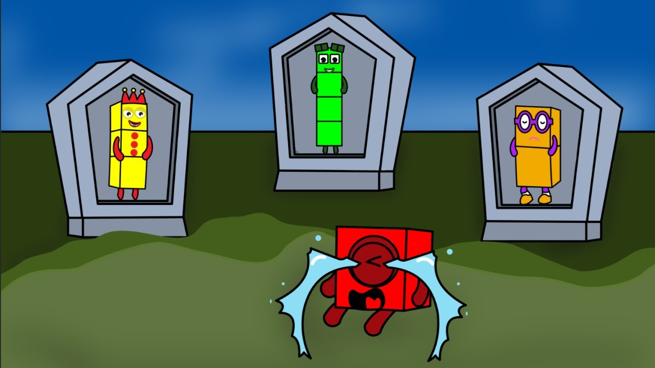 Numberblocks 1 Lost 3 Friends!! - NumberBlocks Coloring / NEW COLOR ...