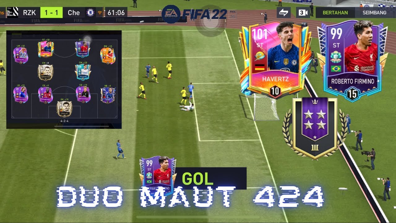 FORMASI 424 PALING ENAK UNTUK BANTAI MUSUH DI DIVISION LEGENDARY FIFA ...