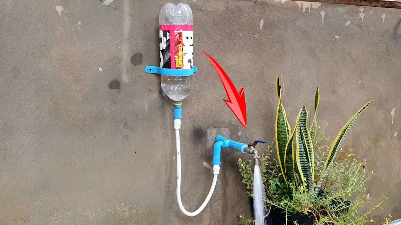 Amazing idea! How to fix PVC pipe Low pressure water to Make strong ...