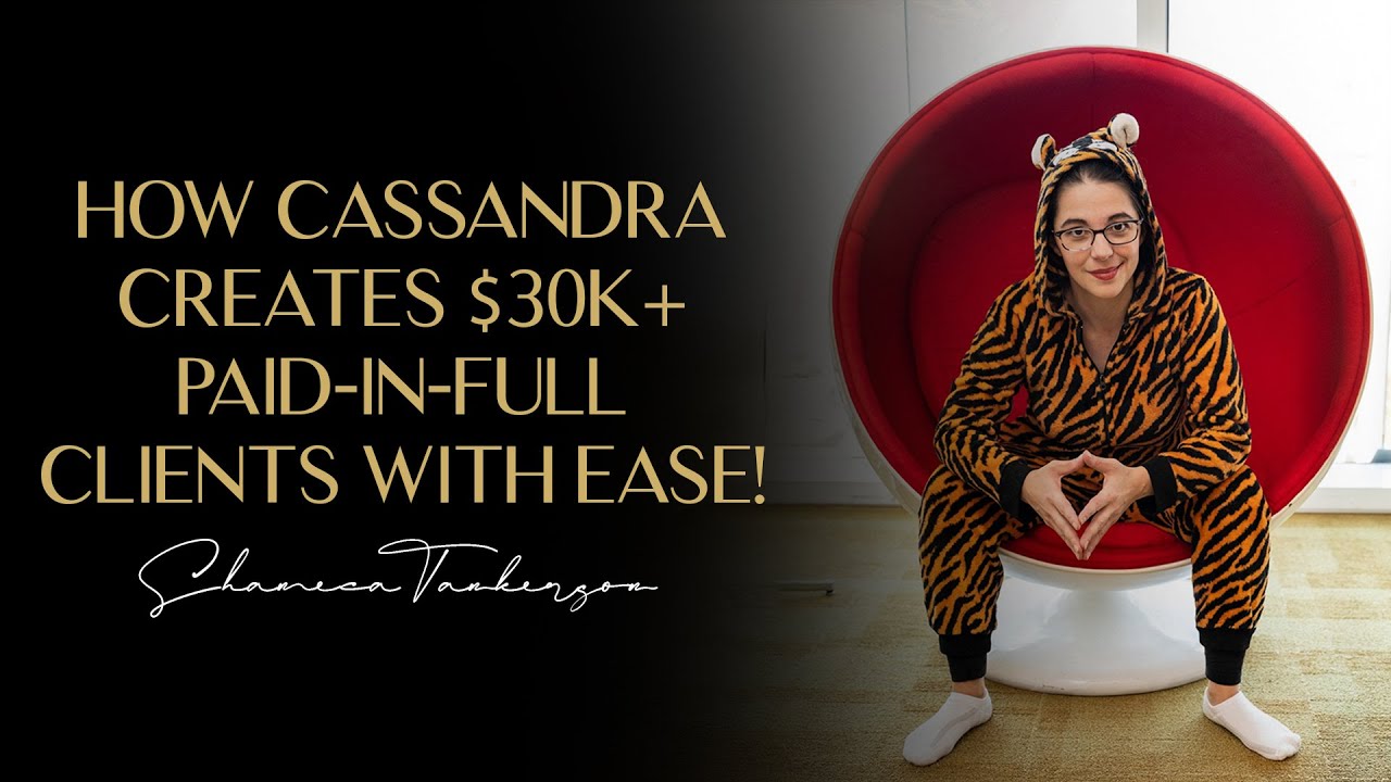 [Client Case] How Cassandra Creates $30k+ Paid-in-Full Clients with ...