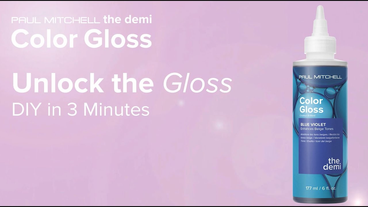 How To: The Demi Color Gloss DIY in 3 Minutes - YouTube