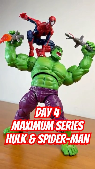 Marvel Legends Maximum Series Hulk and Spider-Man Showcase Review!🕷️ # ...