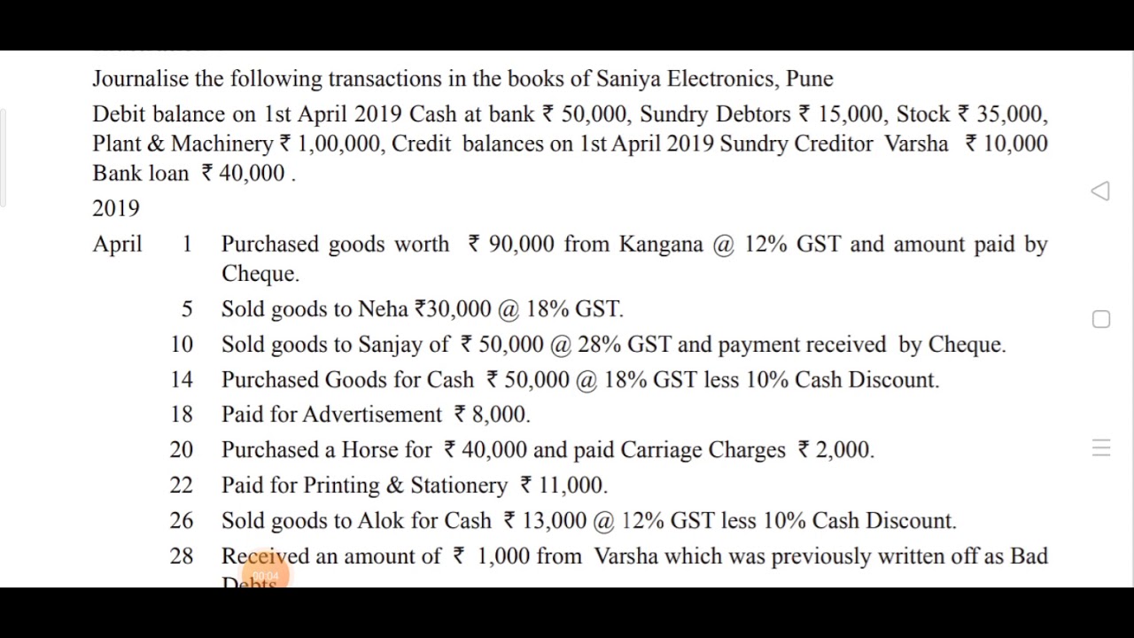 GST Journal Entries Part 2 YouTube gst-journal-entries-part-2-youtube