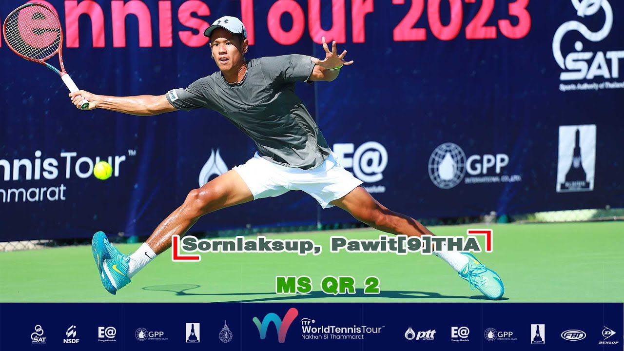 ITF Men's World Tennis Tour MS QR2 - Pawit SORNLAKSUP (THA) [9] vs ...