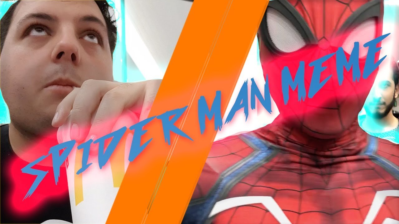 RECREATING SPIDER-MAN MEME AT SUPANOVA! - YouTube