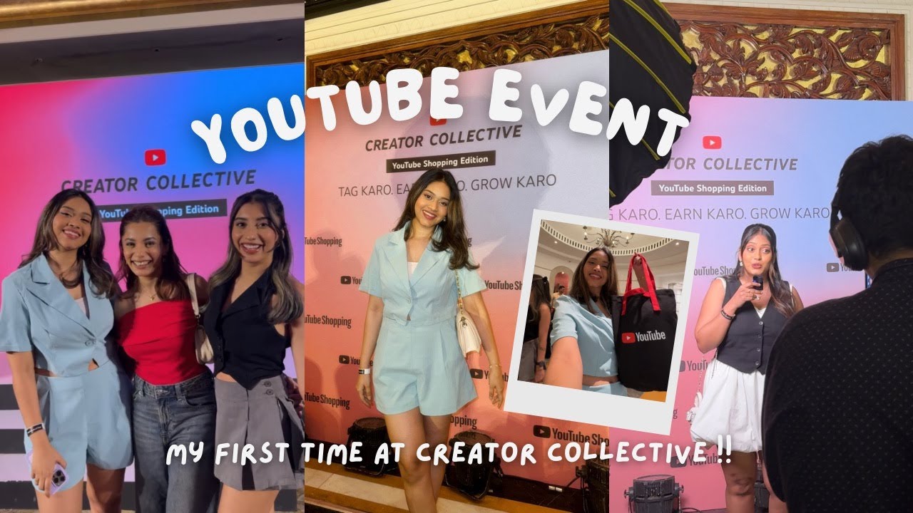 My First time at YOUTUBE CREATOR COLLECTIVE!! - YouTube
