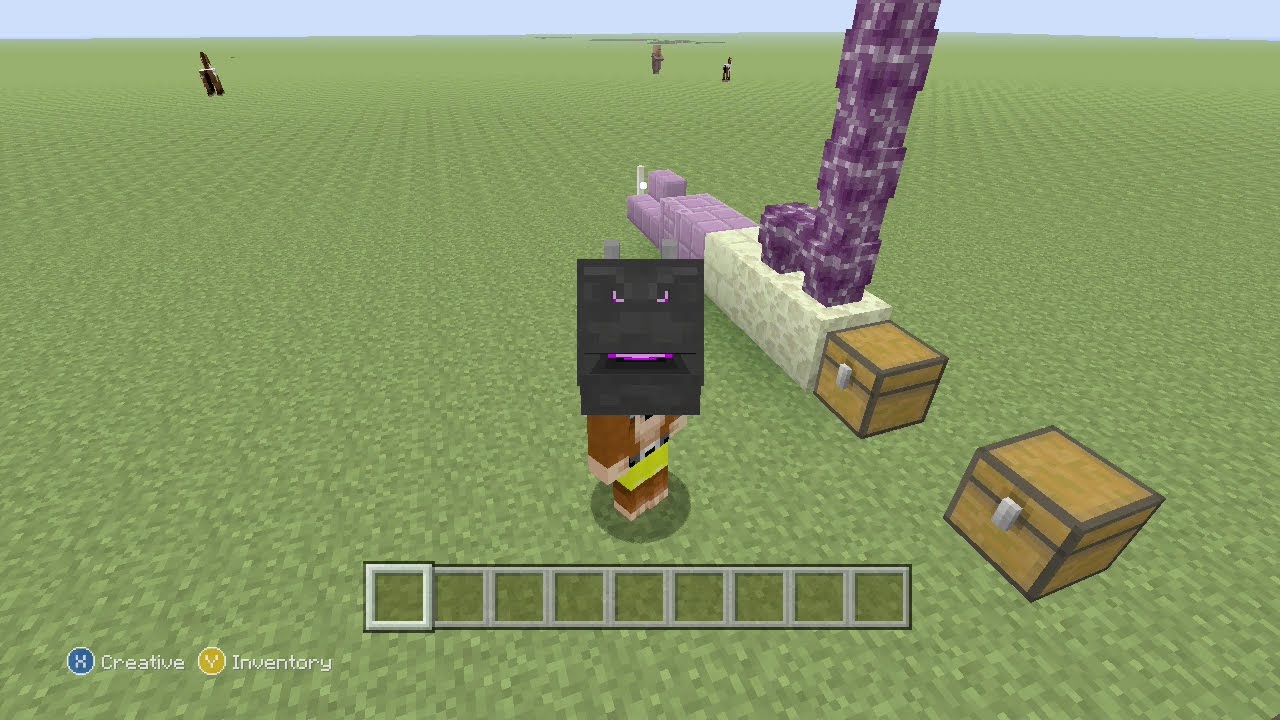 Minecraft Console End Crystal,Dragon Head,And Daragon Breath Tutorial ...
