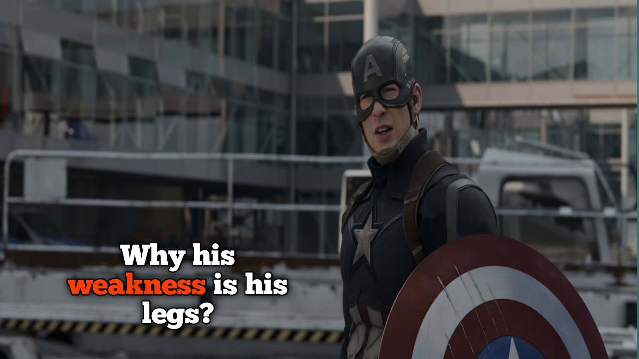 Why Captain's Weakness is His Legs? @marvel - YouTube