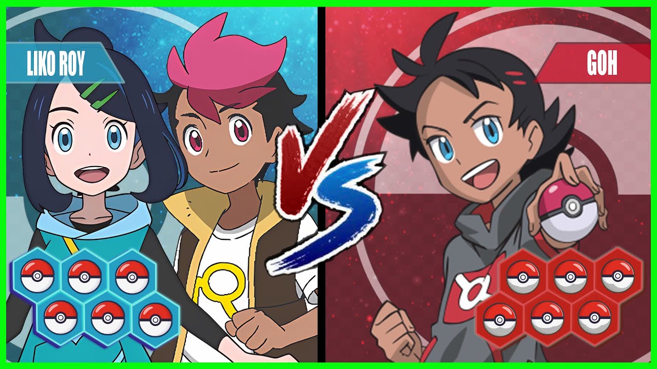 Pokémon Battle Pedia: Liko and Roy Vs Goh - YouTube