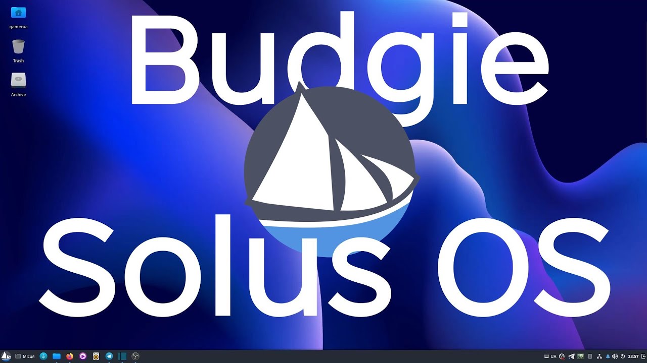 Тиждень з Solus OS - YouTube