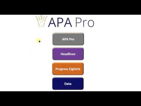 APA Pro development (part 2) - YouTube