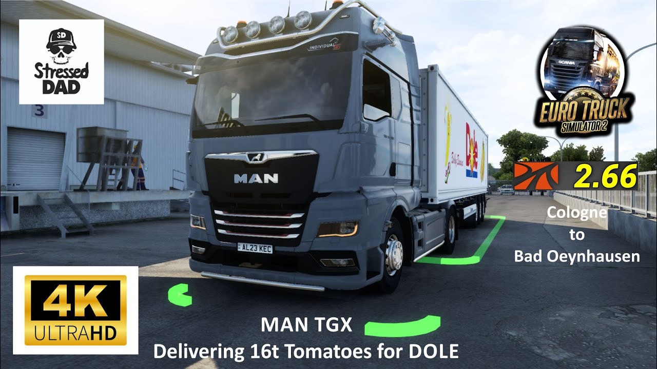 ETS2 ProMods 2.66 | Cologne to Bad Oeynhausen in Germany | Euro Truck ...