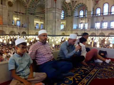 fatih camiinde cuma wakti.24.8.18.cuma.